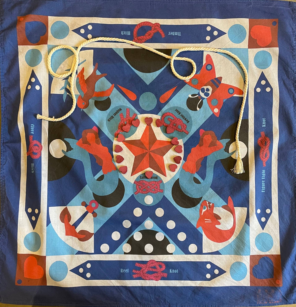 Lost At Sea Bandana Board Game – rabbit RABBIT